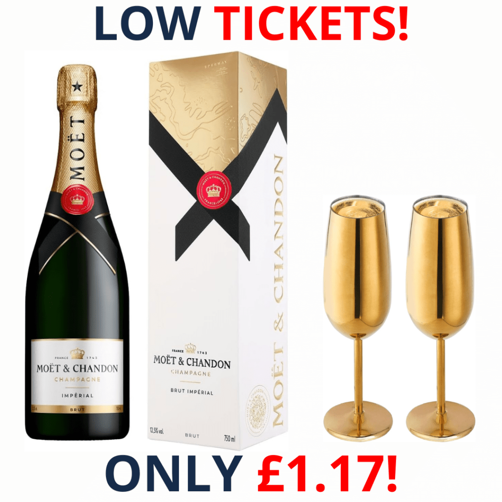 Moët & Chandon Impérial Brut Champagne, Gift Box + Set of 2x VonShef ...
